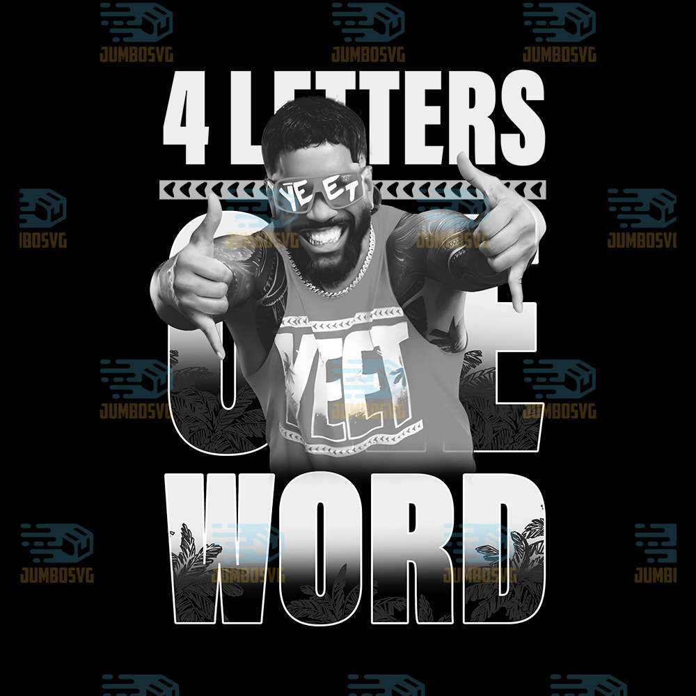 4 Letters One Word Yeet Png – JUMBOSVG