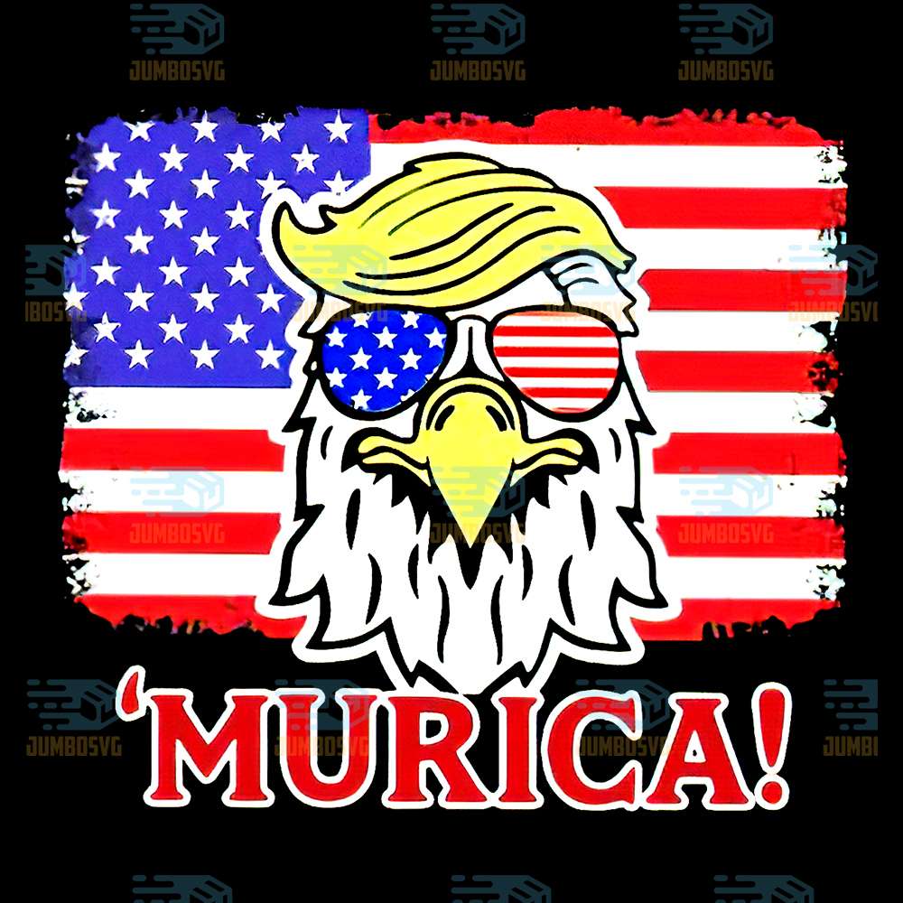 4th Of July Eagle Murica Png – JUMBOSVG