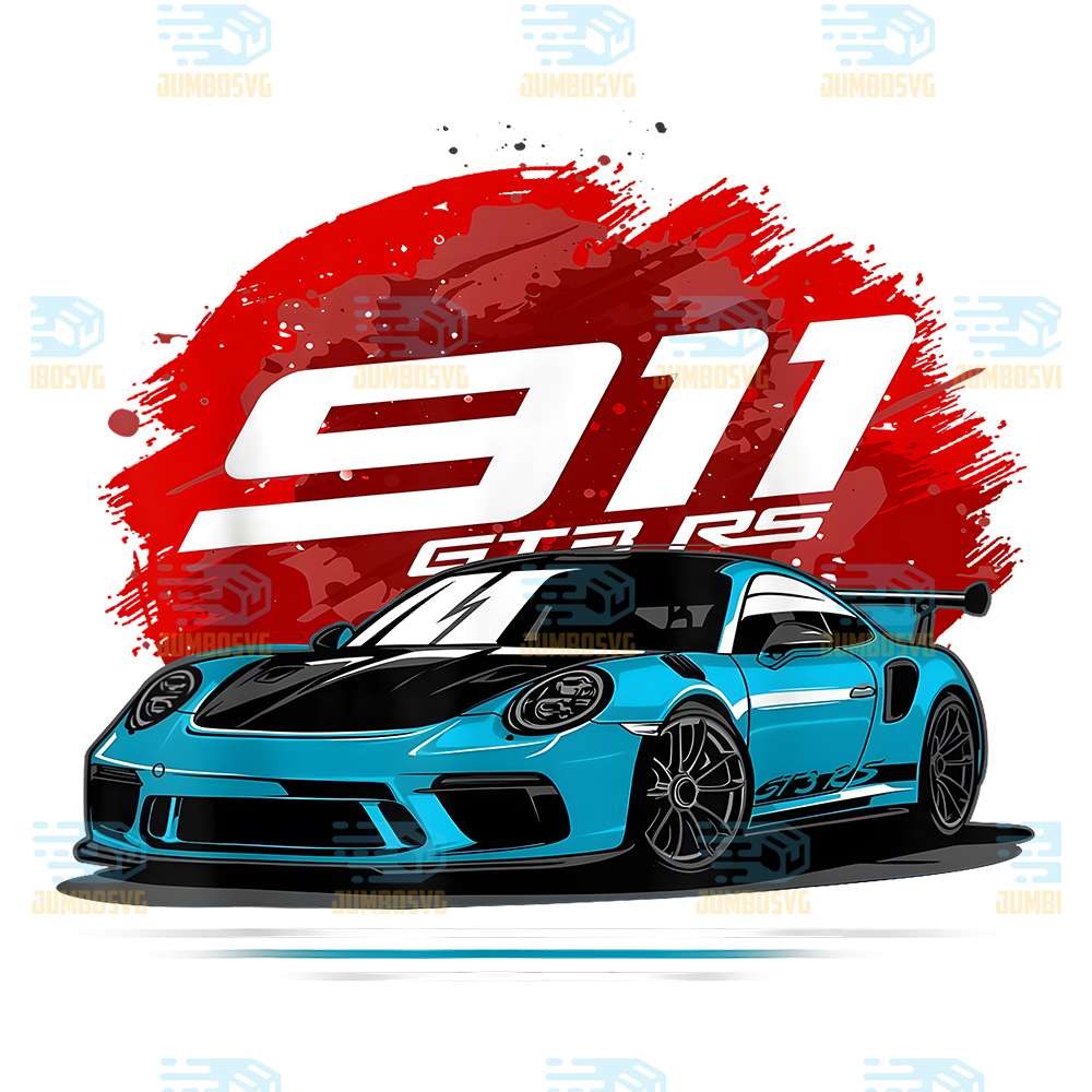 911 GT3 RS Cars Automotive Legend Png – JUMBOSVG