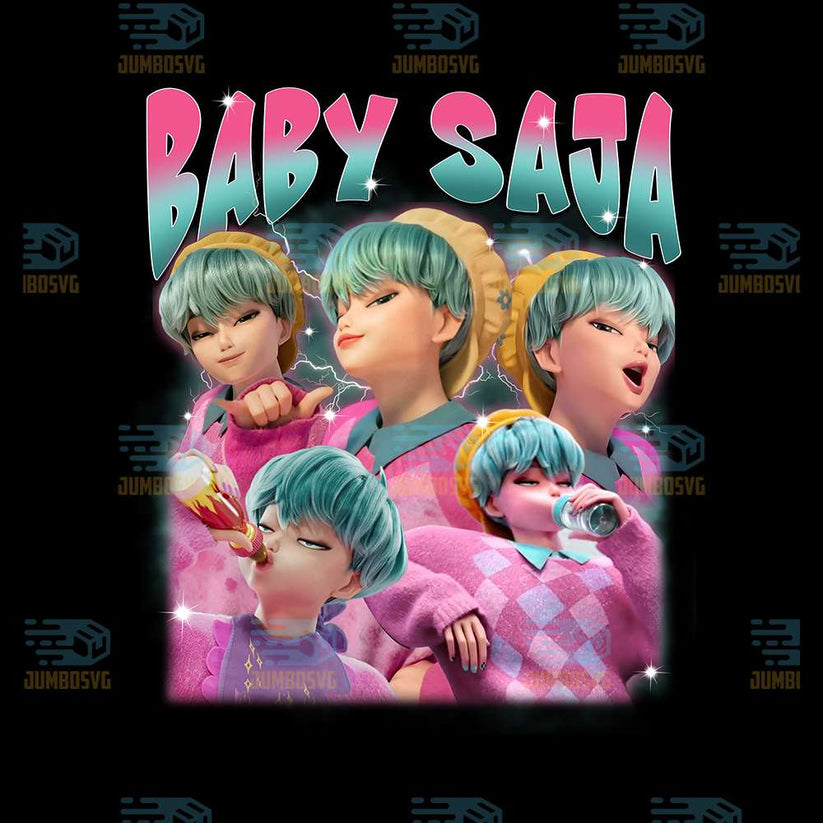 Baby Saja KPop Demon Hunters Png – JUMBOSVG