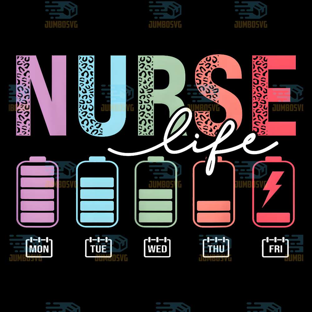 Battery Nurse Life Svg – JUMBOSVG