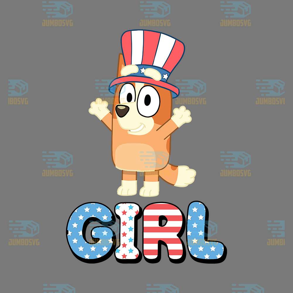 Bingo Girl 4th Of July Png – JUMBOSVG