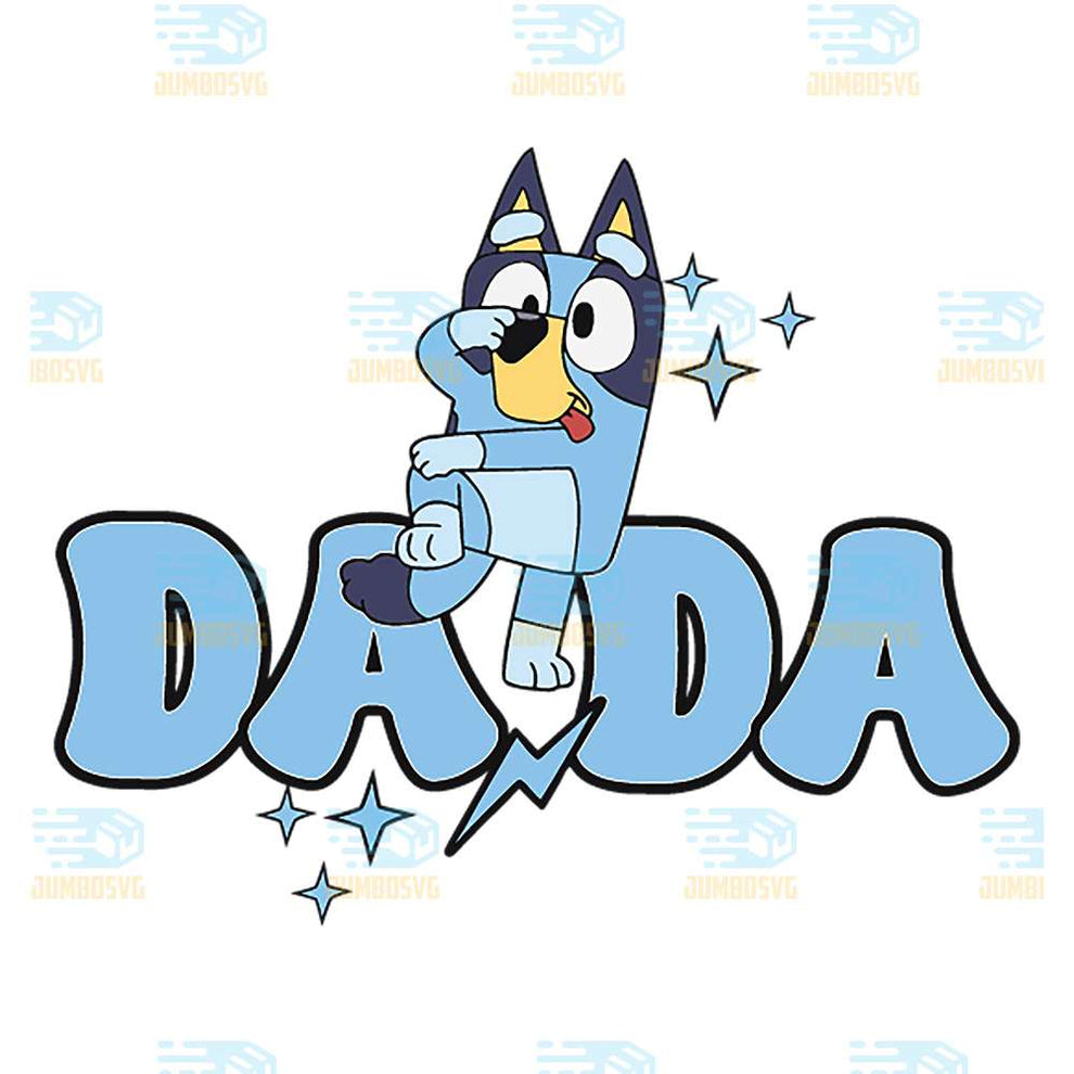Bluey Dada Png – JUMBOSVG