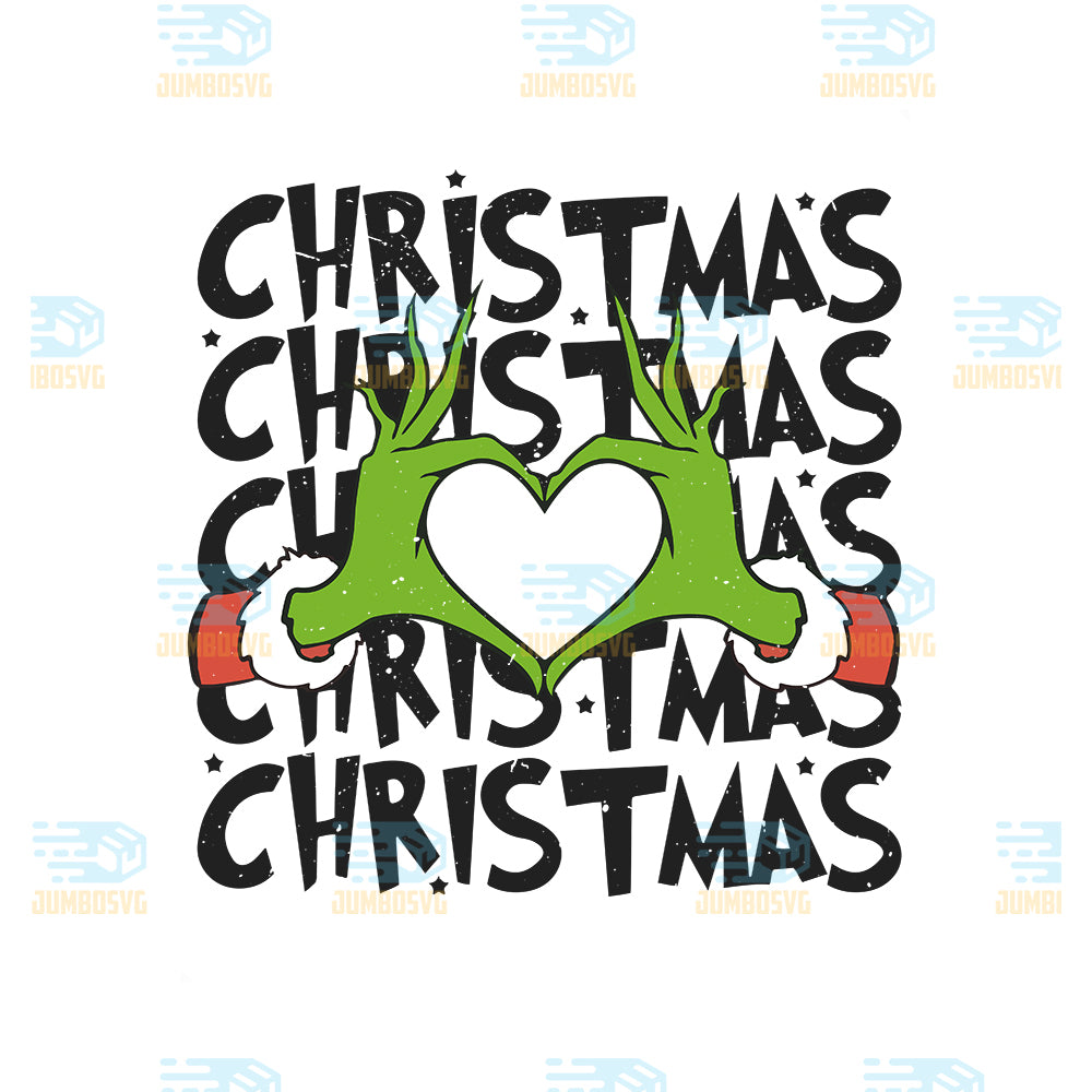 Christmas Grinch Heart Png – JUMBOSVG