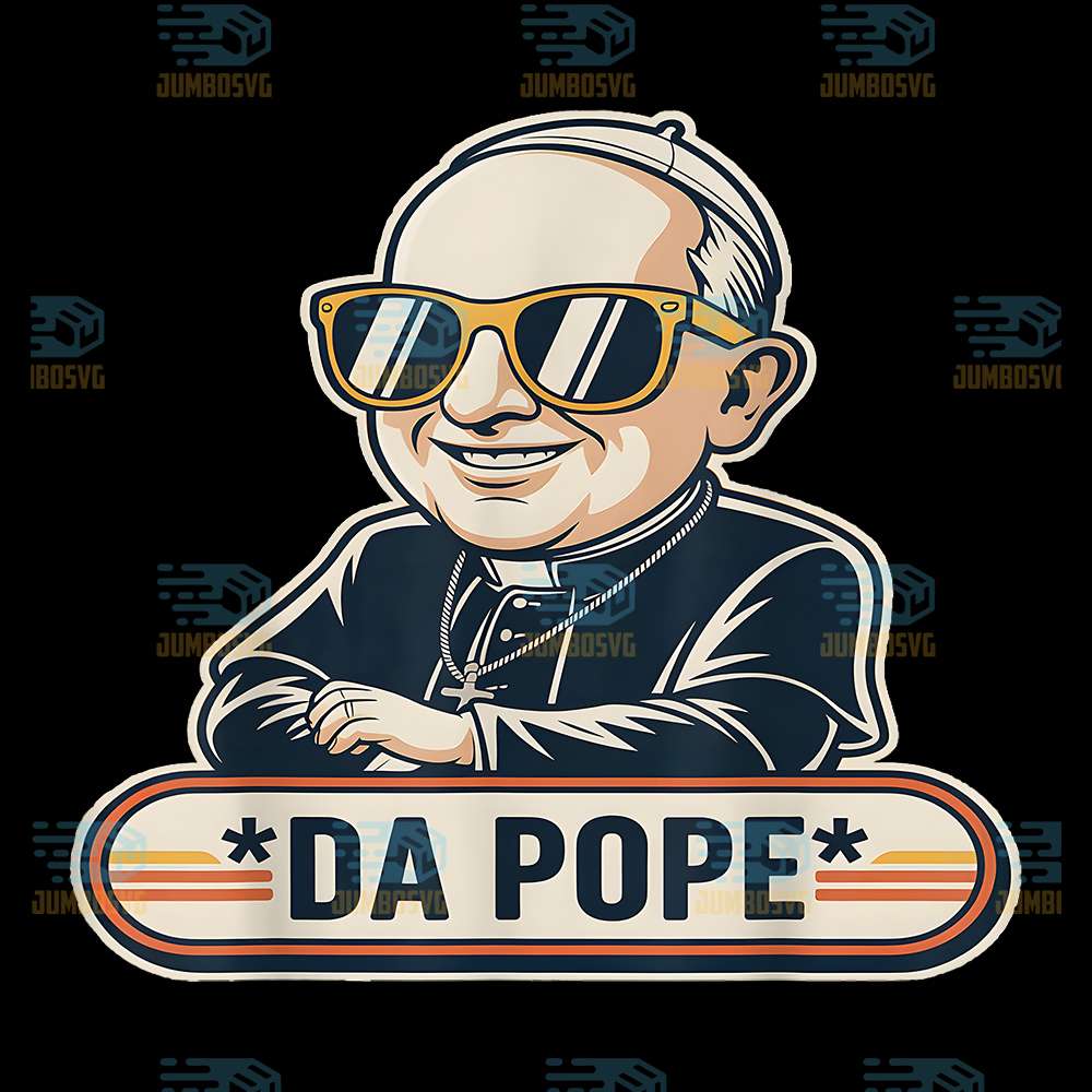 Da Pope From America Chicago Pope Leo XIV Provost Png – JUMBOSVG