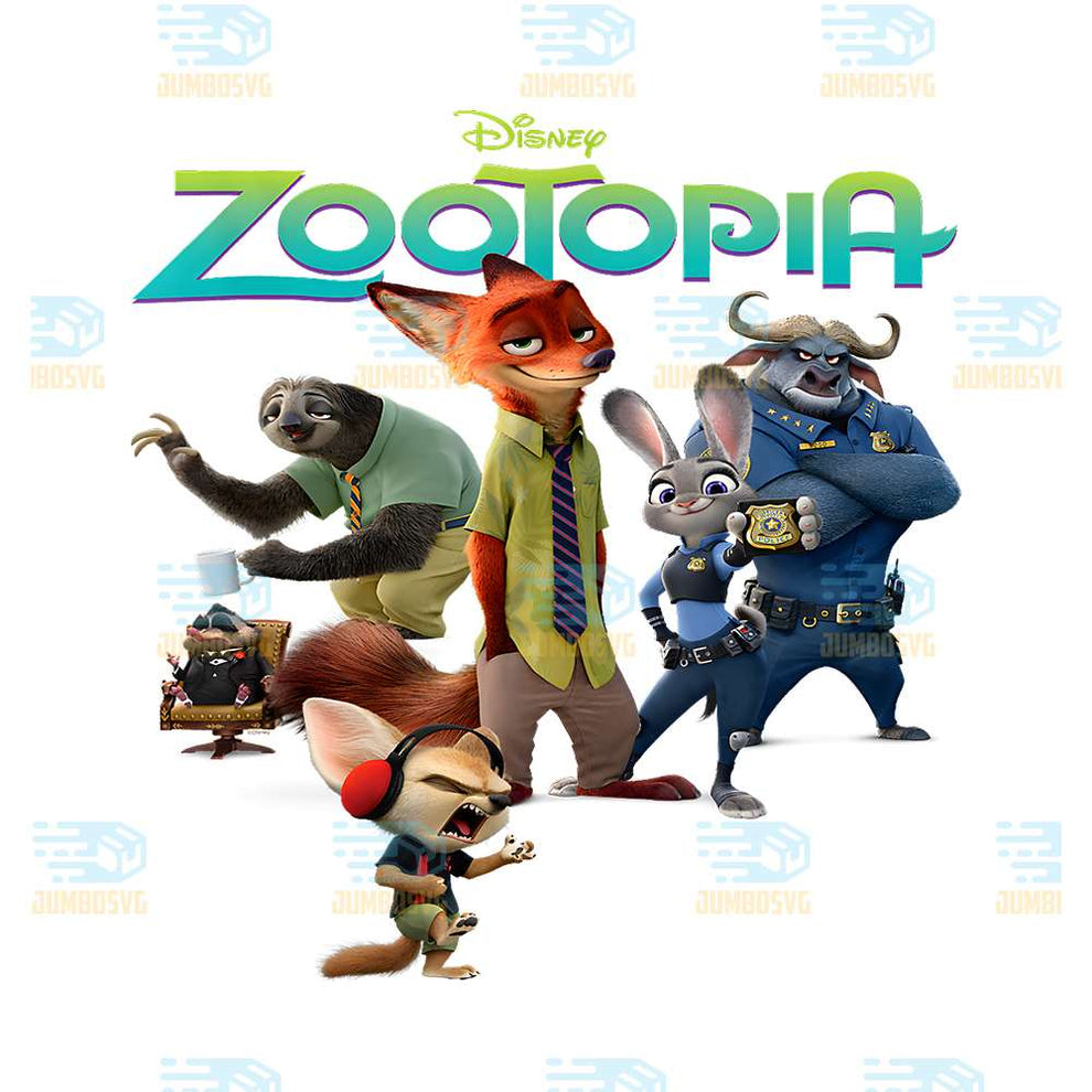 Disney Zootopia Character Png – JUMBOSVG