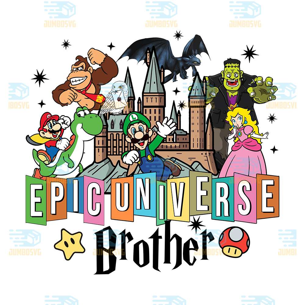 Epic Universal Mario Brother Png – JUMBOSVG