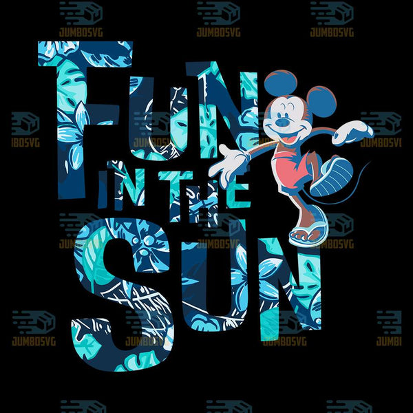 Fun In The Sun Mickey Png – JUMBOSVG