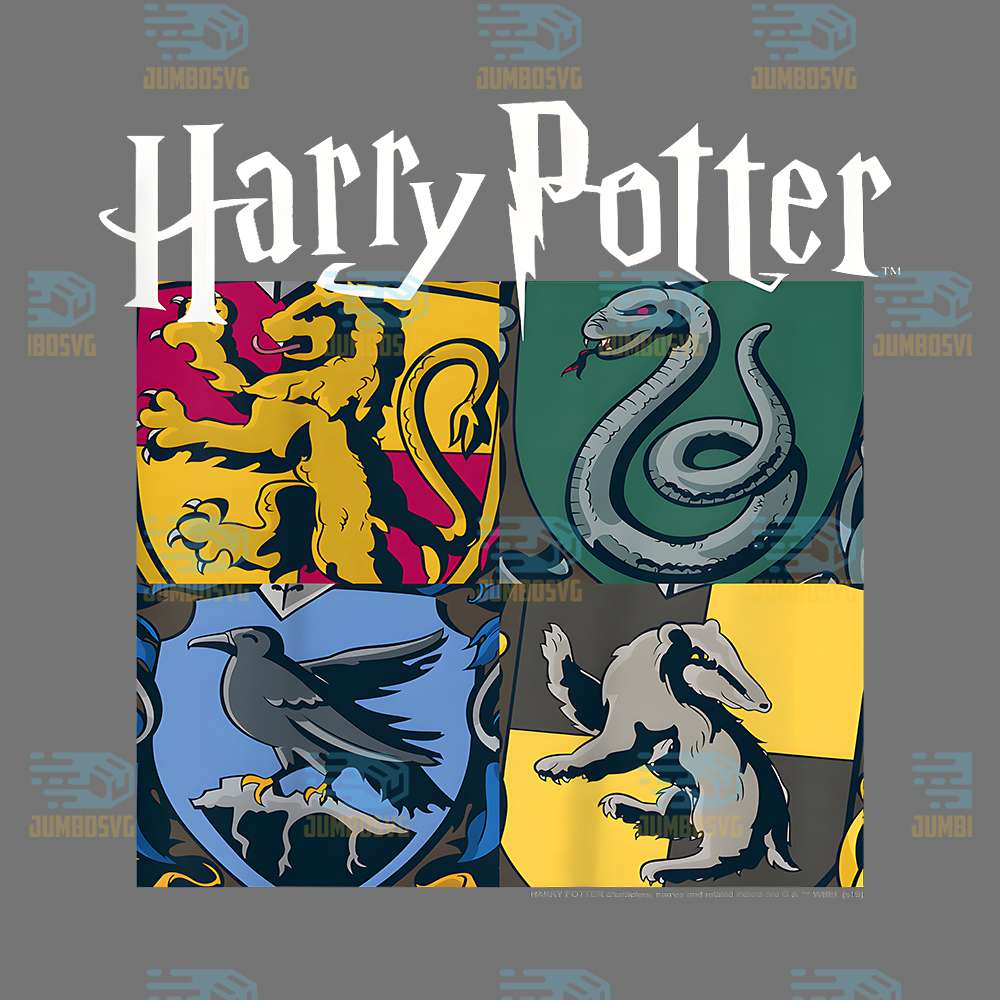 Harry Potter House Crest Panels Png – JUMBOSVG