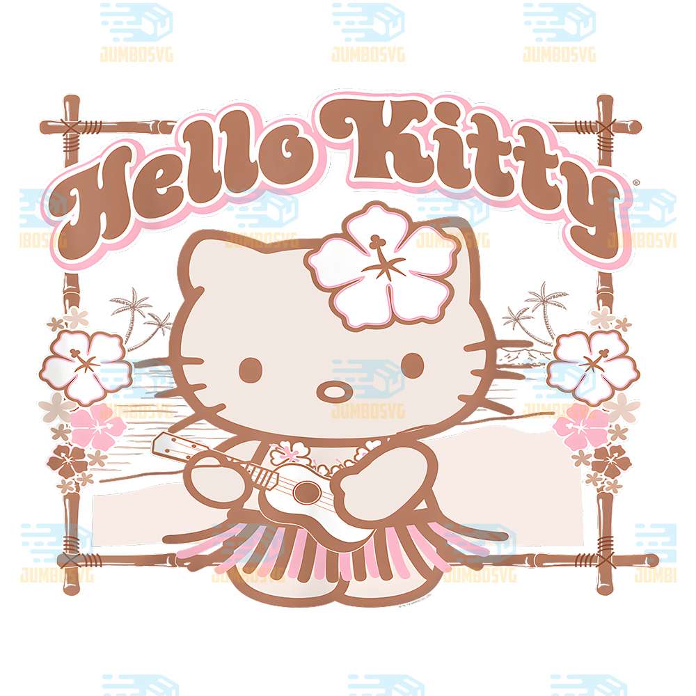 Hello Kitty Hula Summer Png – JUMBOSVG