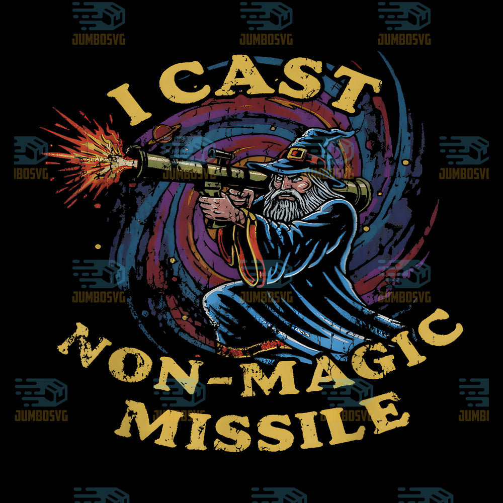 I Cast Non-Magic Missile Wizard Parody Meme Png – JUMBOSVG