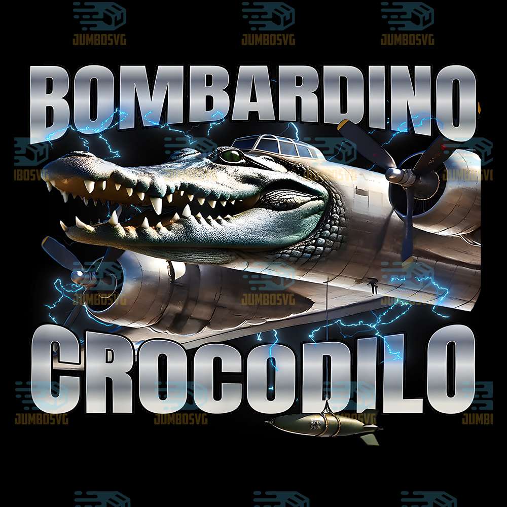 Italian Brainrot Bombardino Crocodilo Png – JUMBOSVG