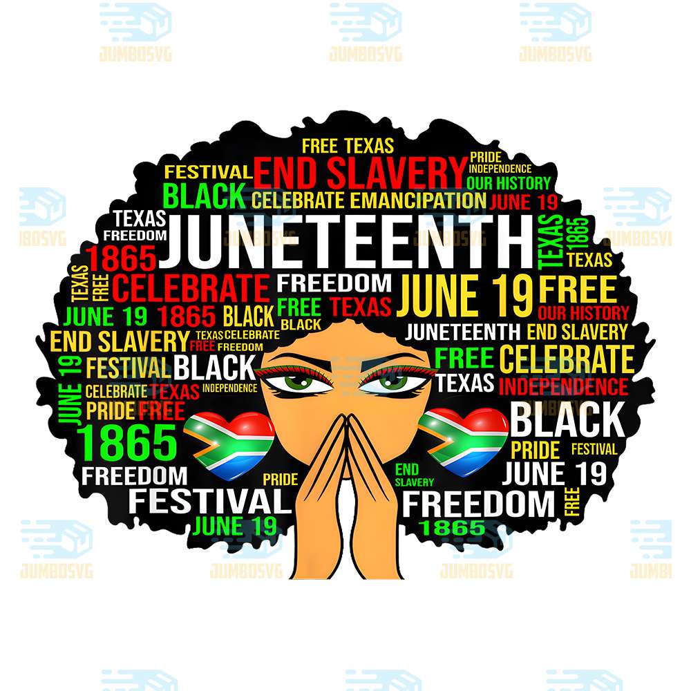 Juneteenth Sista Black Girl Magic African American Queen Png – JUMBOSVG