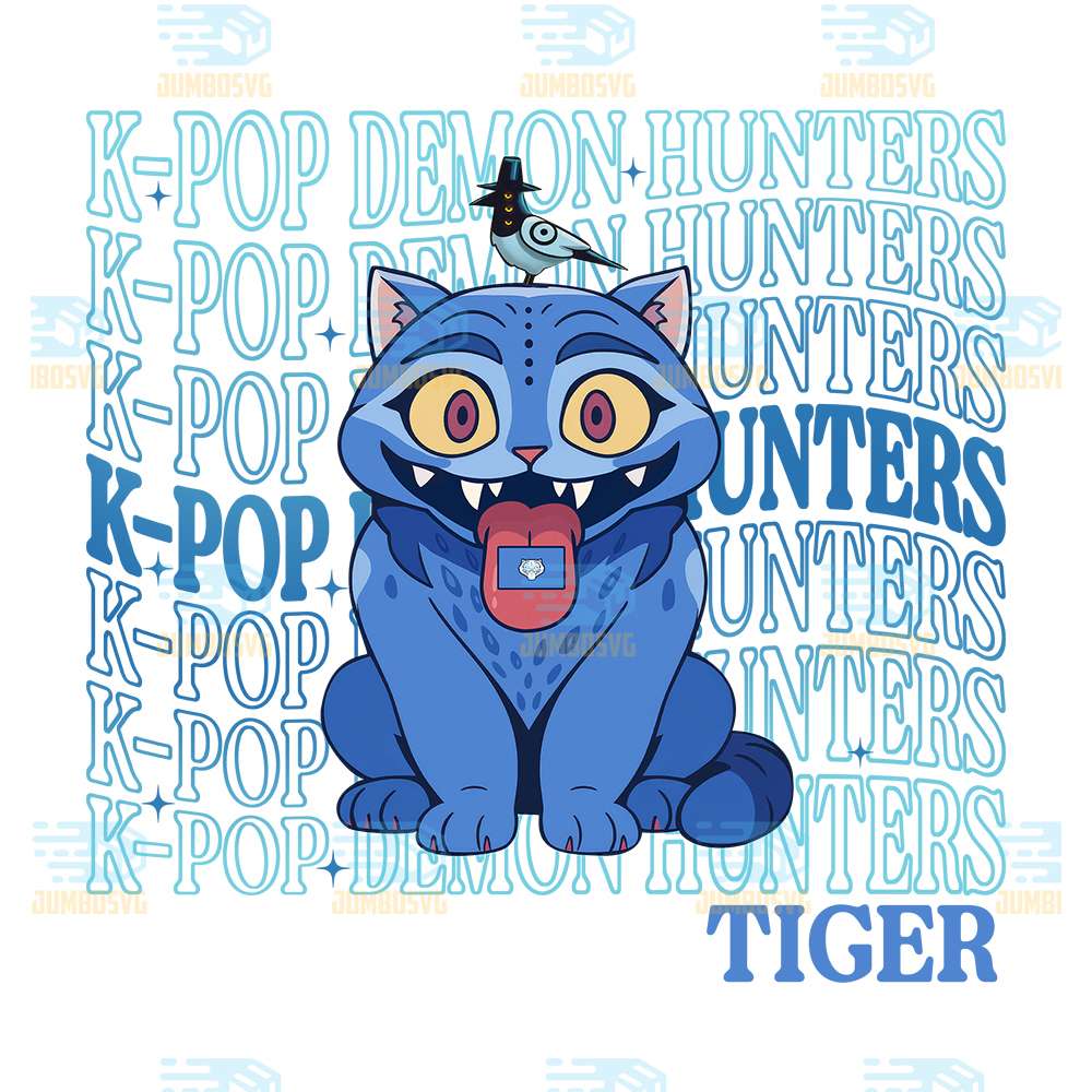 Kpop Demon Hunters Tiger Png – JUMBOSVG