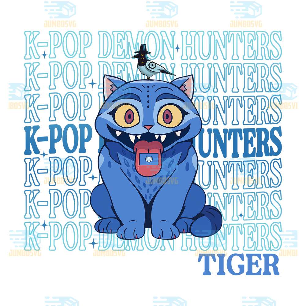 Kpop Demon Hunters Tiger Png – JUMBOSVG