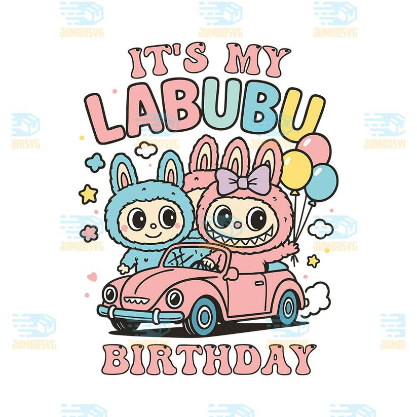 Labubu Birthday Svg – JUMBOSVG