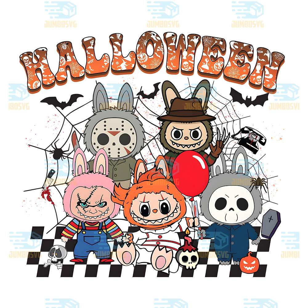 Labubu Horror Movies Halloween Png – JUMBOSVG
