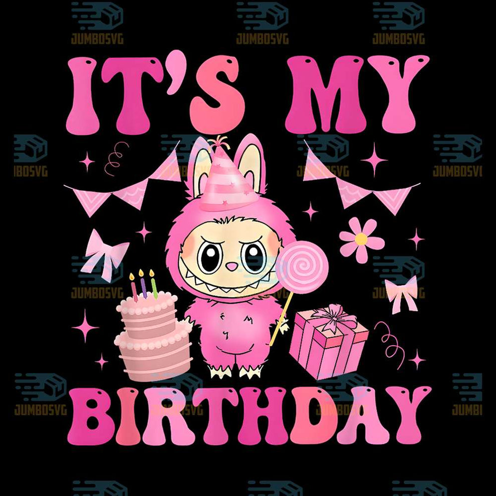 Labubu It's My Birthday Png – JUMBOSVG