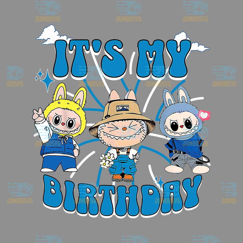 Labubu It's My Birthday Png – JUMBOSVG