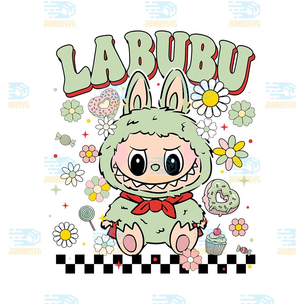 Labubu Monster Doll Png – JUMBOSVG