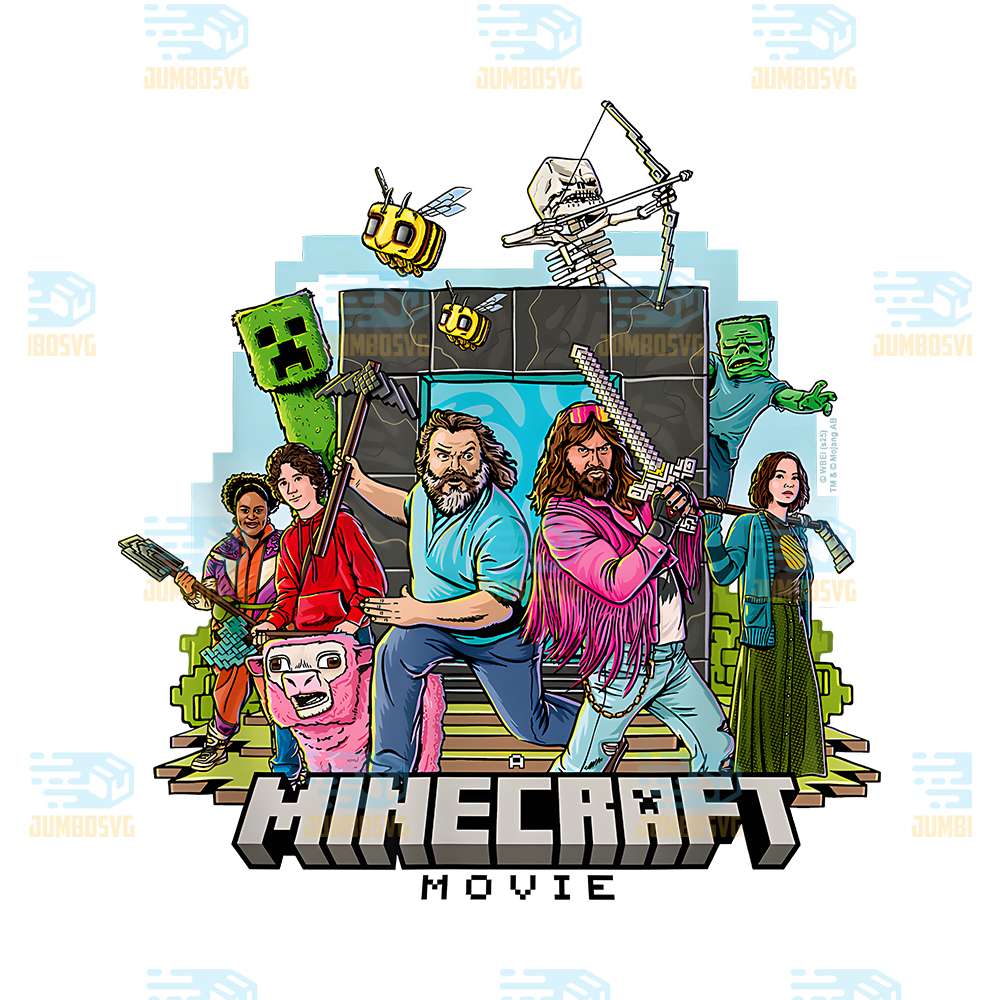 MineCraft Movie Png – JUMBOSVG
