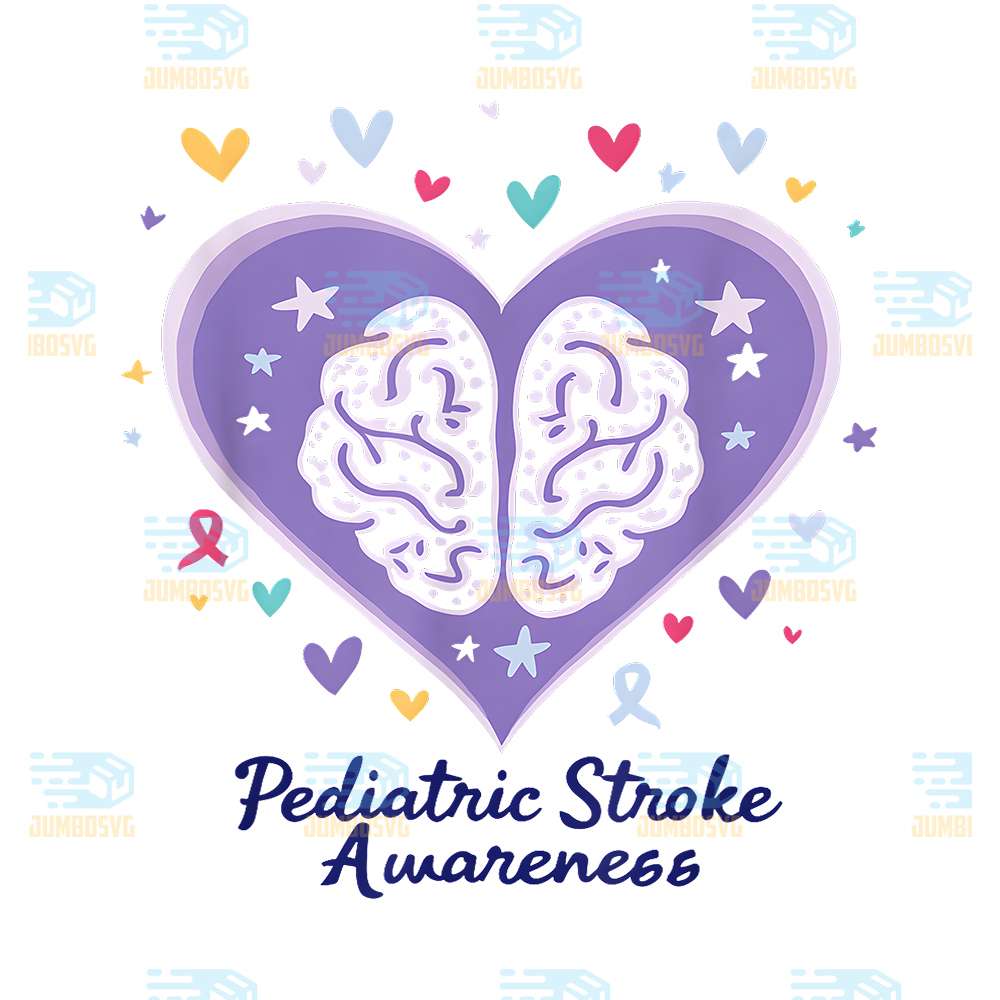 Pediatric Stroke Awareness Png – JUMBOSVG