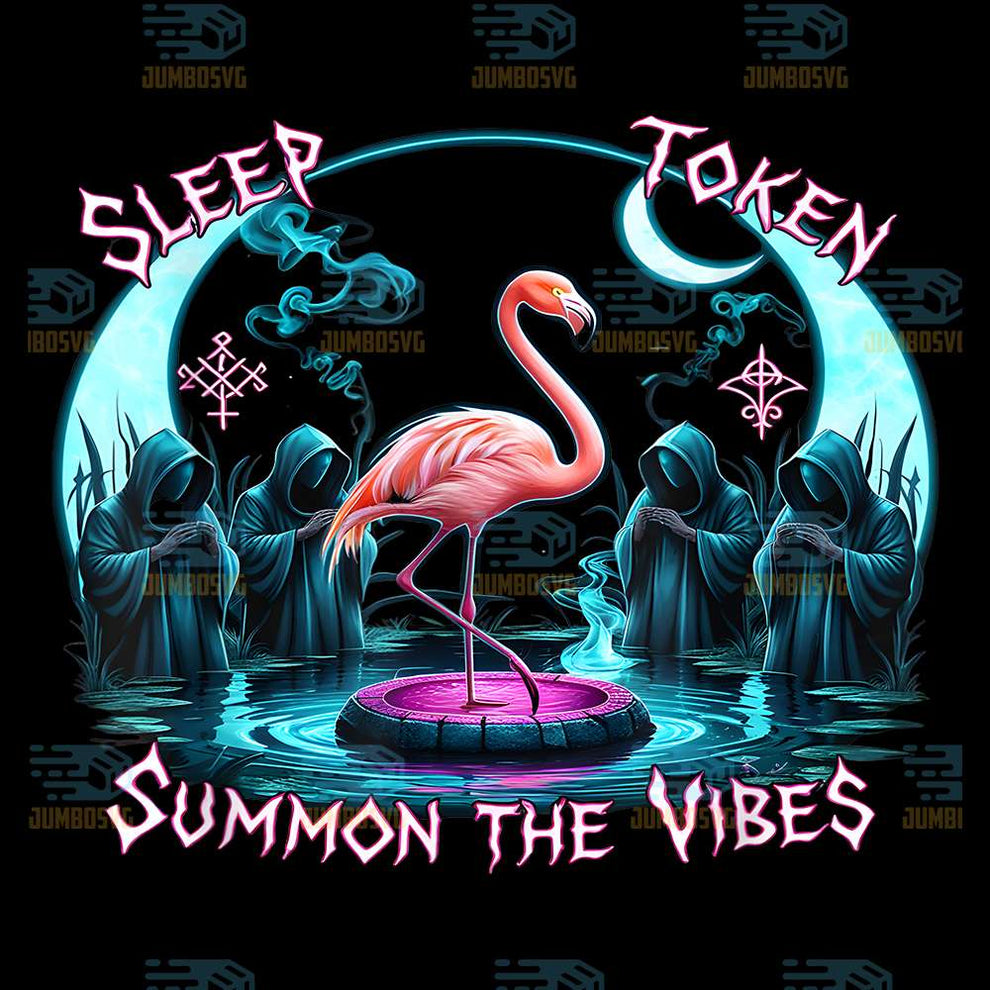 Sleep Token, Summon The Vibes, Flamingo Ritual Png – JUMBOSVG