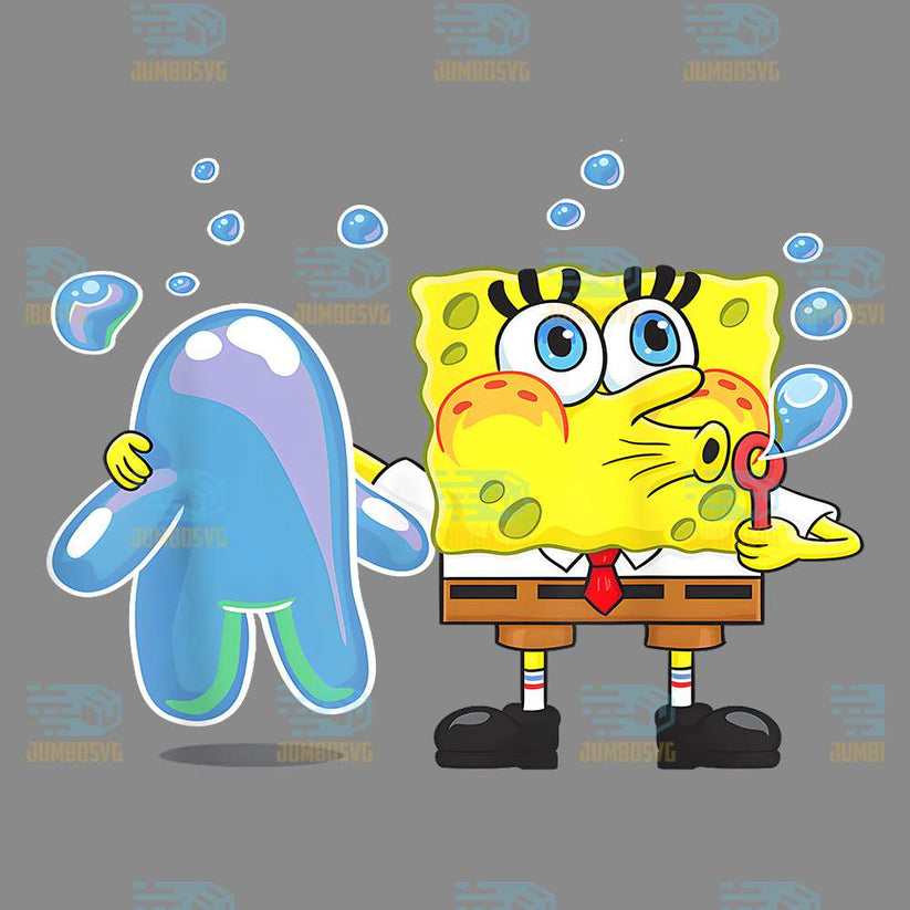 SpongeBob Bubble Technique Png – JUMBOSVG