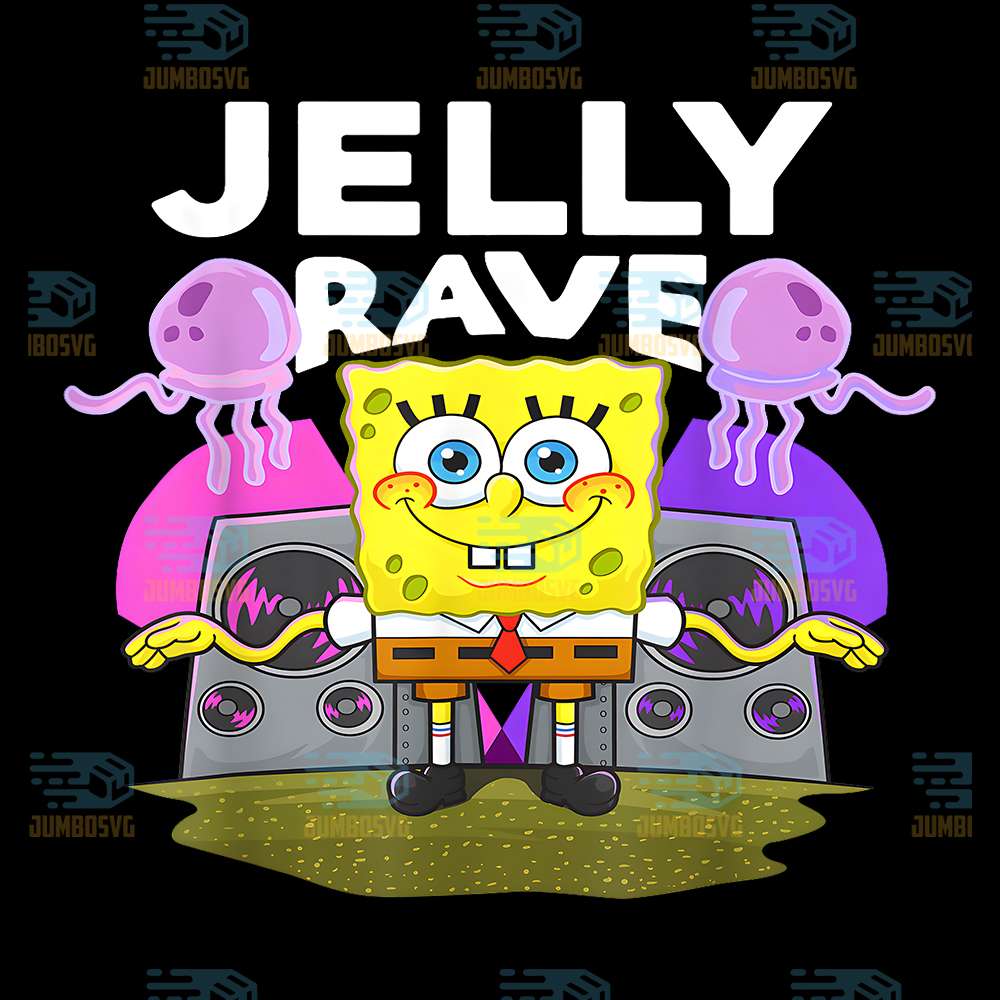 SpongeBob Jelly Jam, Jelly Rave Png – JUMBOSVG
