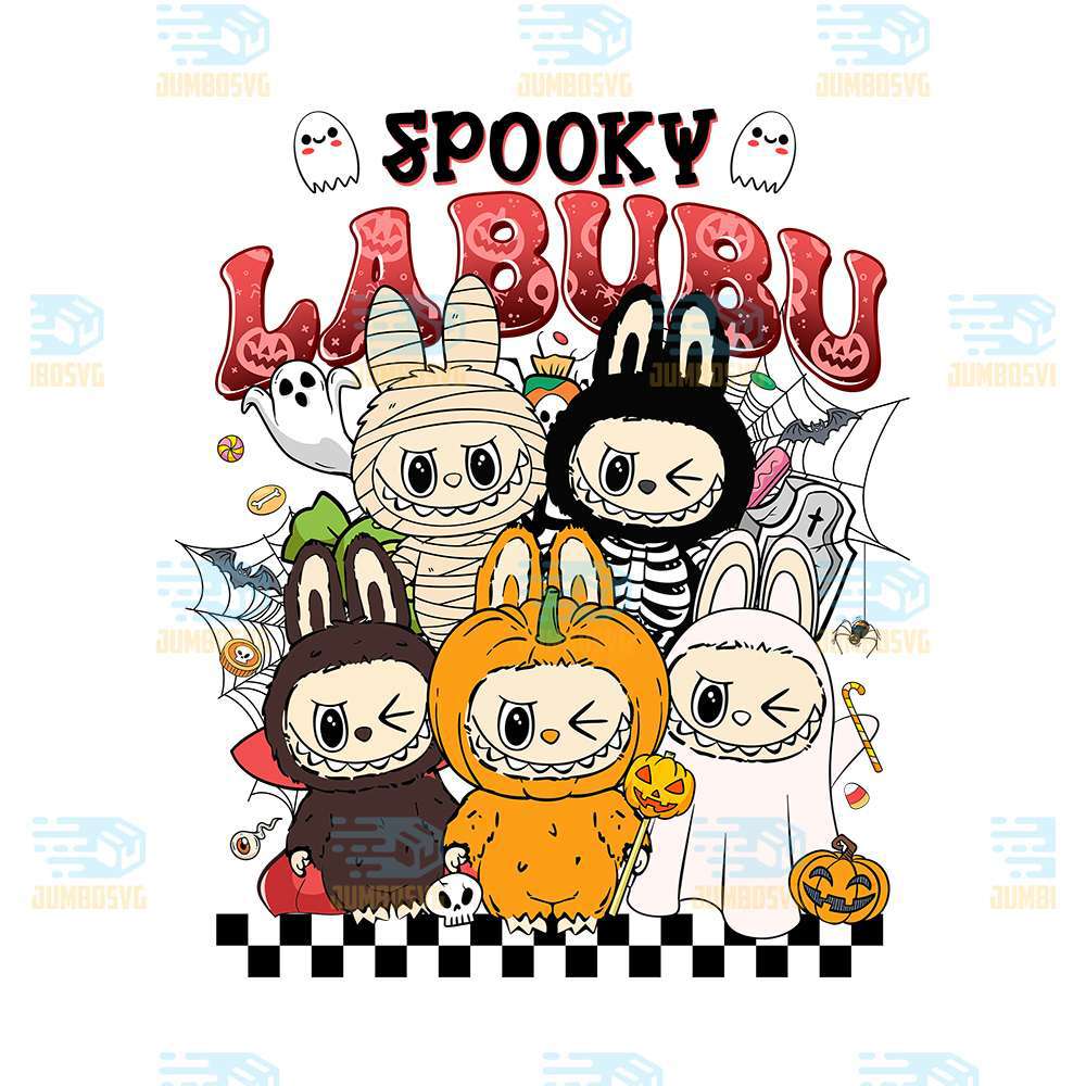 Spooky Labubu Halloween Png – JUMBOSVG