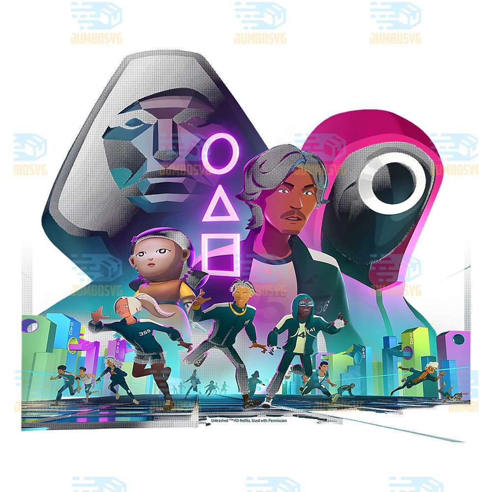 Squid Game Unleashed Key Art Officially Png – JUMBOSVG