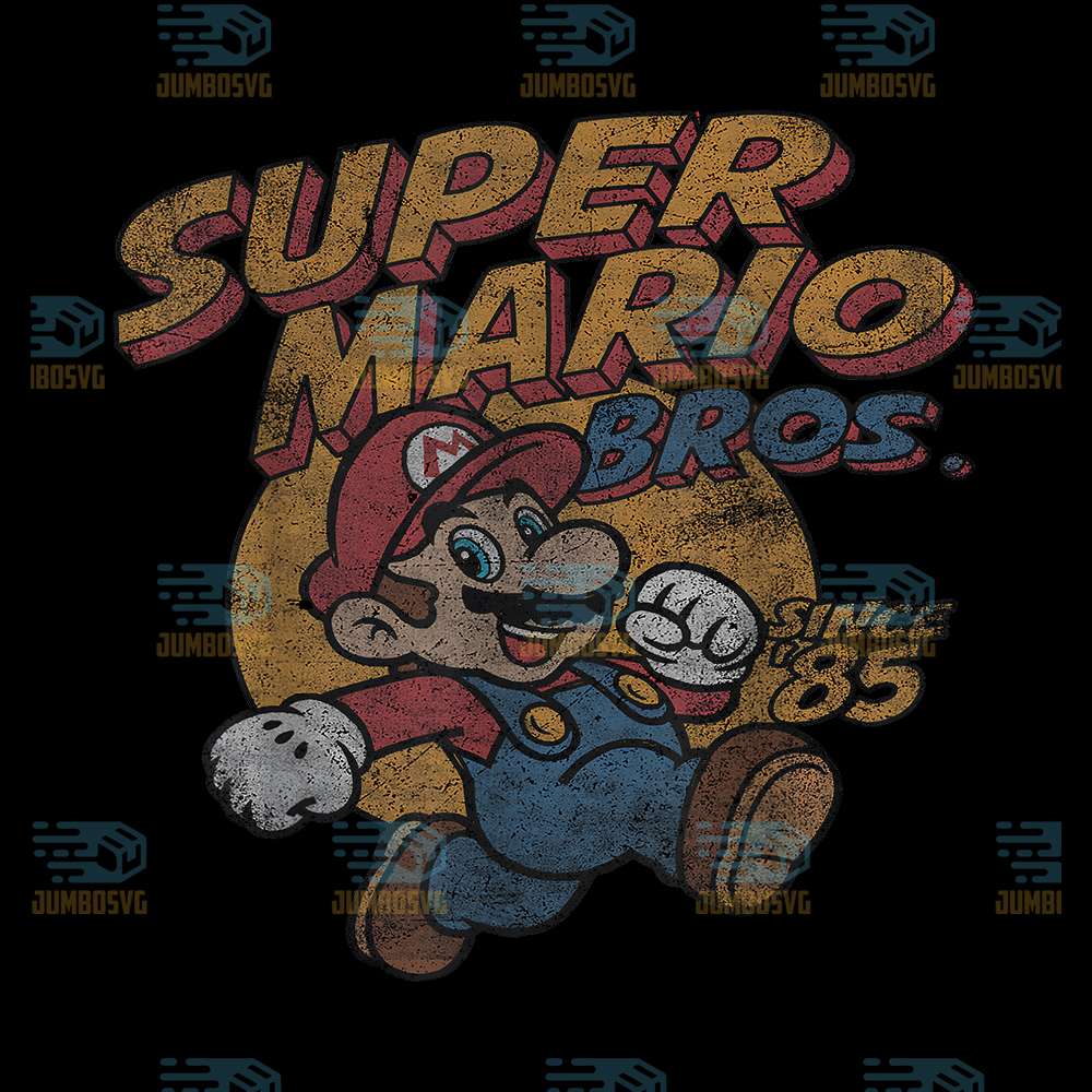 Super Mario Bros. Since '85 Png – JUMBOSVG