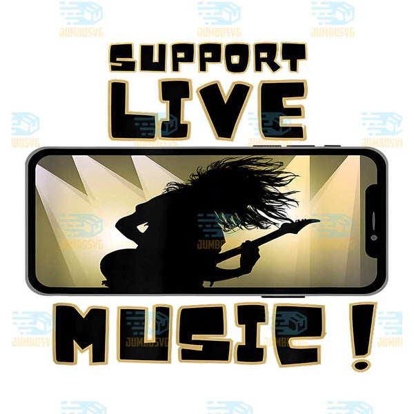 Support Live Music Png – JUMBOSVG