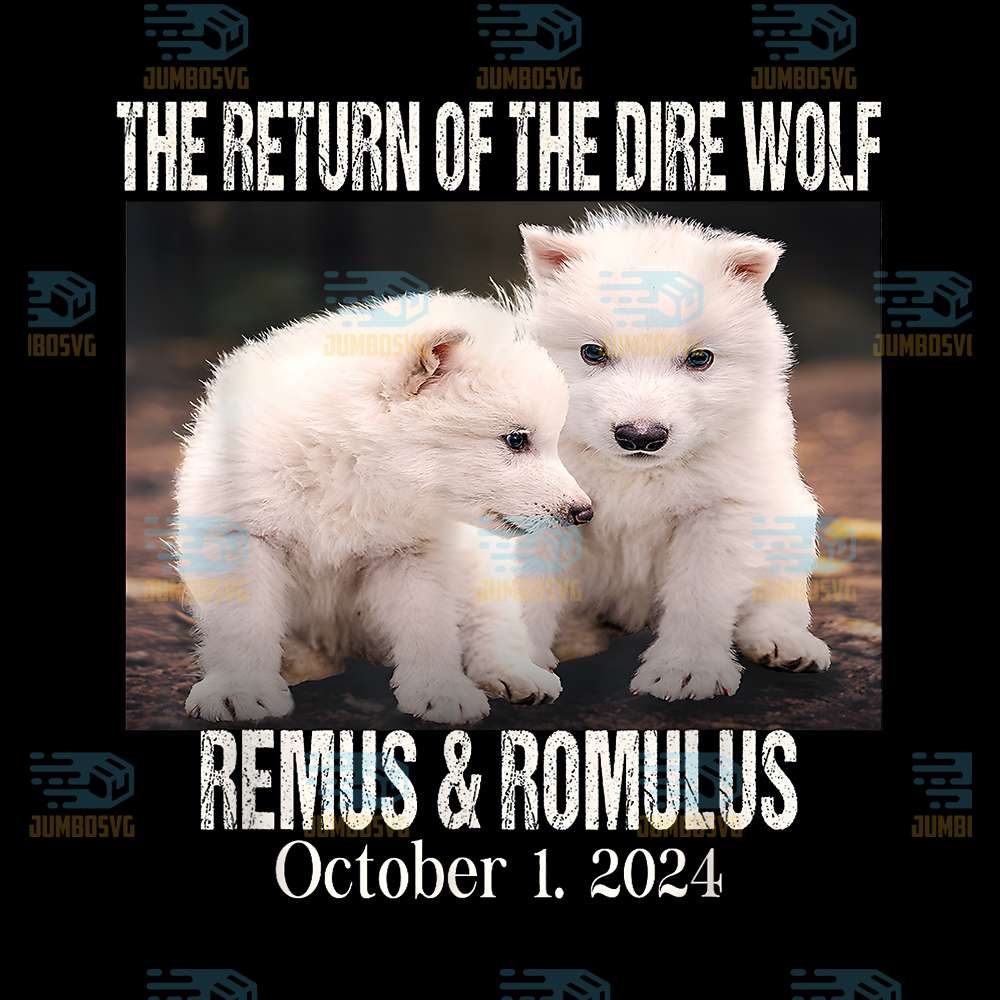 The Return Of The Dire Wolf, Remos And Romulus October 1 2024 Png ...