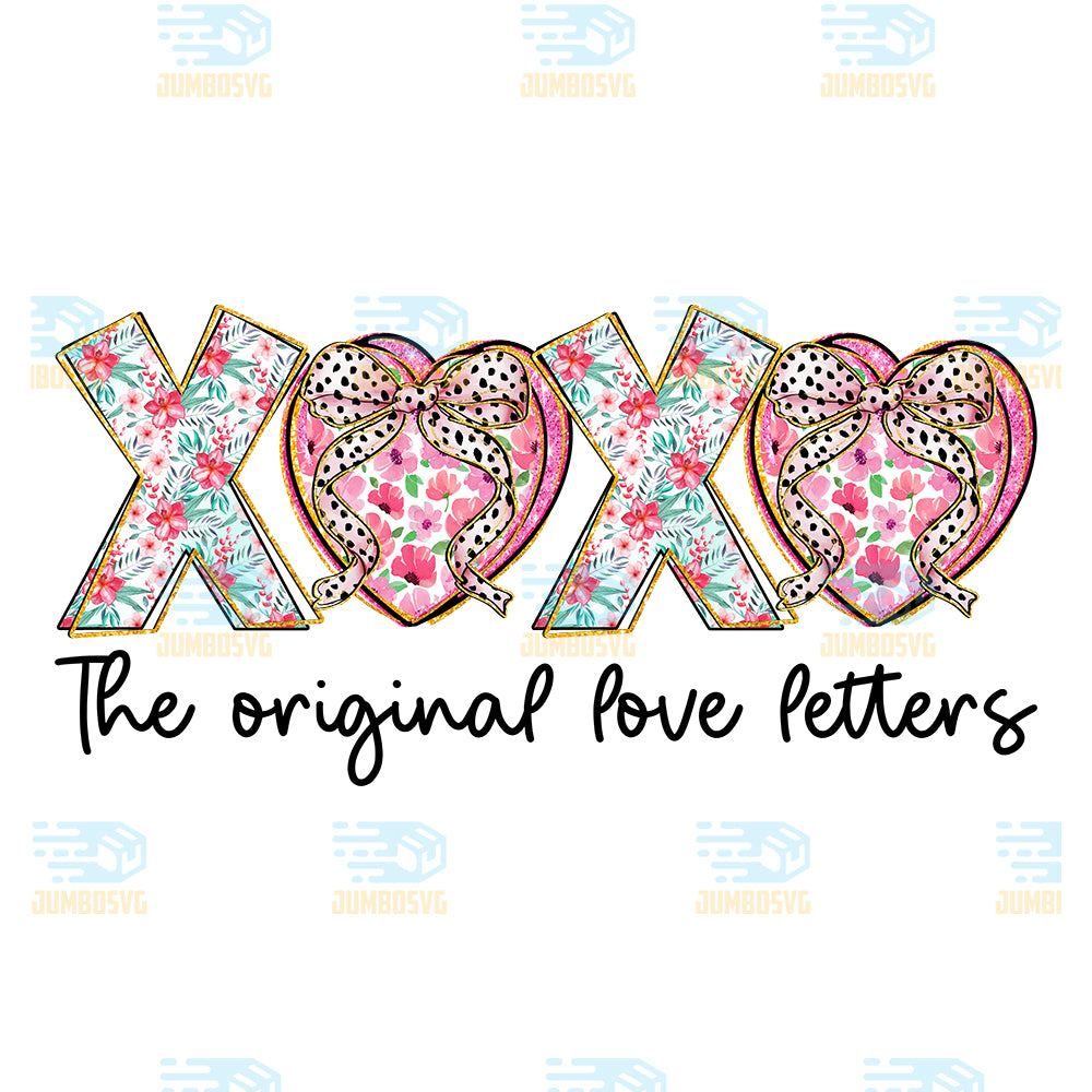 Xoxo The Original Love Letters Valentine Png – JUMBOSVG