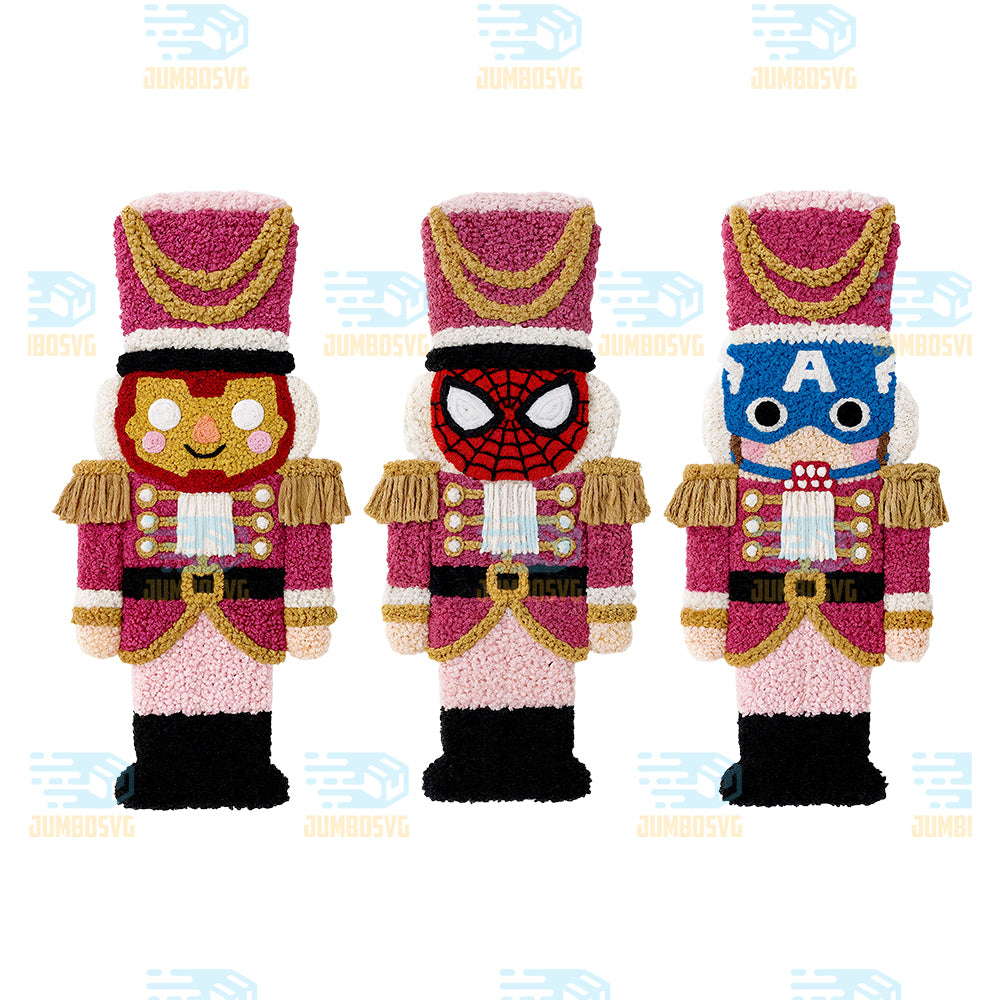 Yarn Crochet Nutcracker Marvel Christmas Png – JUMBOSVG