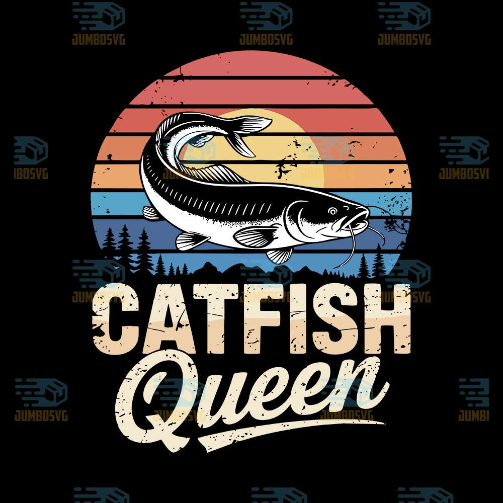 CatFish Queen Svg – JUMBOSVG