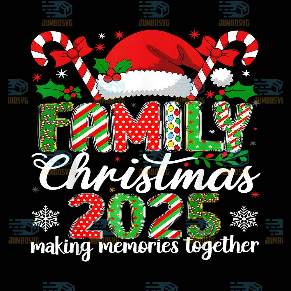 Family Christmas 2025 Png – JUMBOSVG