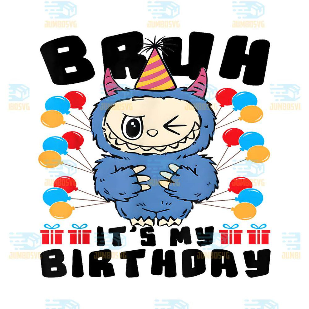 Labubu It's My Birthday Png – JUMBOSVG