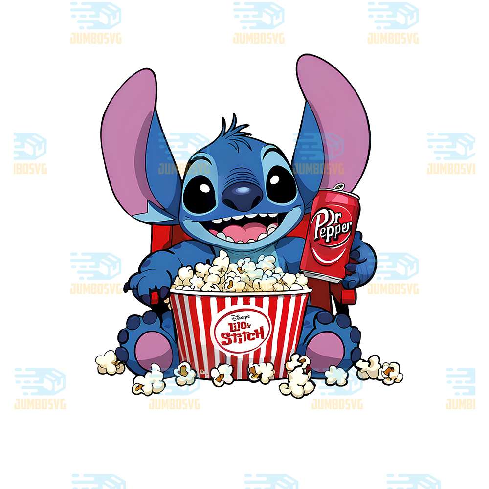 Lilo and Stitch Pepper Popcorn Cinema Png – JUMBOSVG