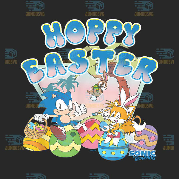Sonic The Hedgehog Hoppy Easter Sonic Tails Png – JUMBOSVG